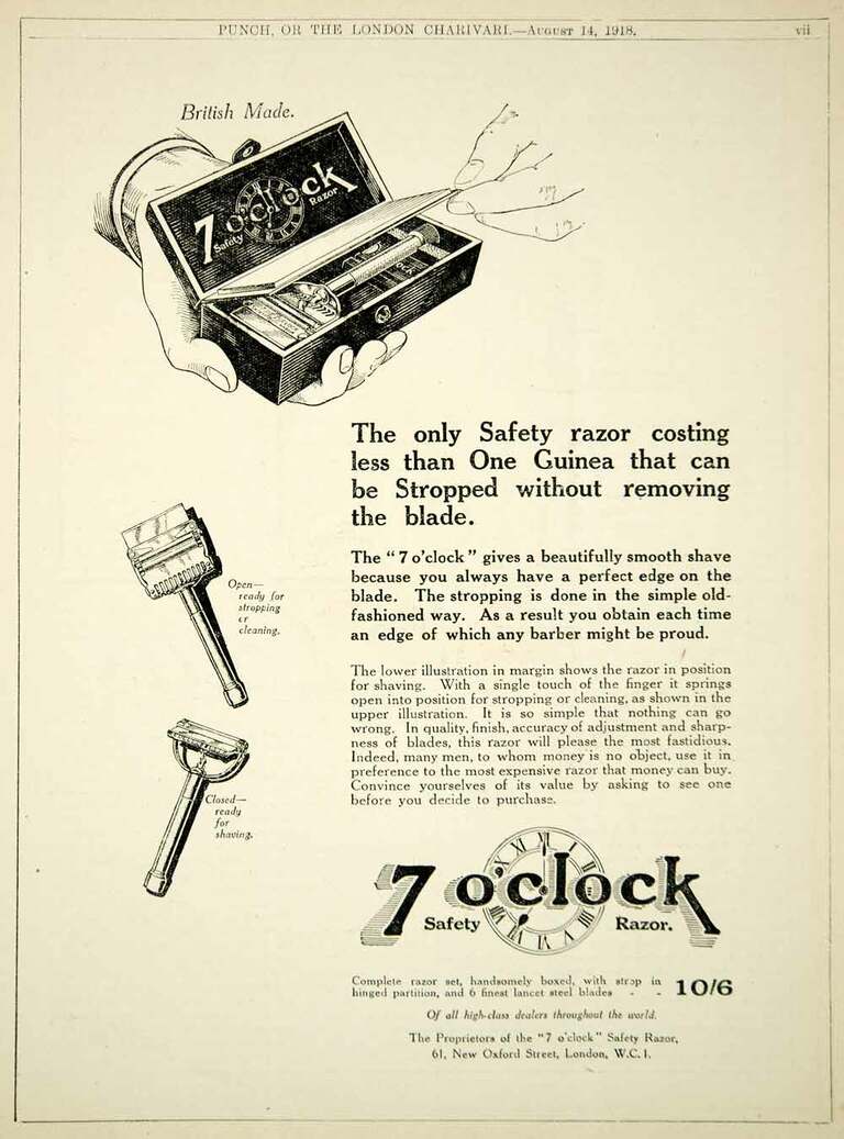 7 o'clock safety razor - Wegian WetshavingWegian Wetshaving