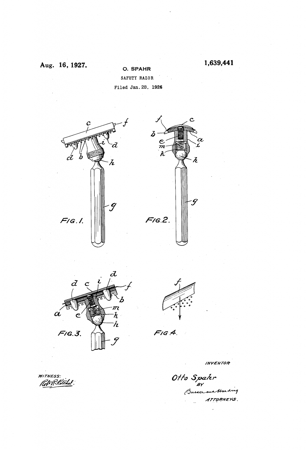 Otto Spahr's sort-of-slant razor - Wegian WetshavingWegian Wetshaving