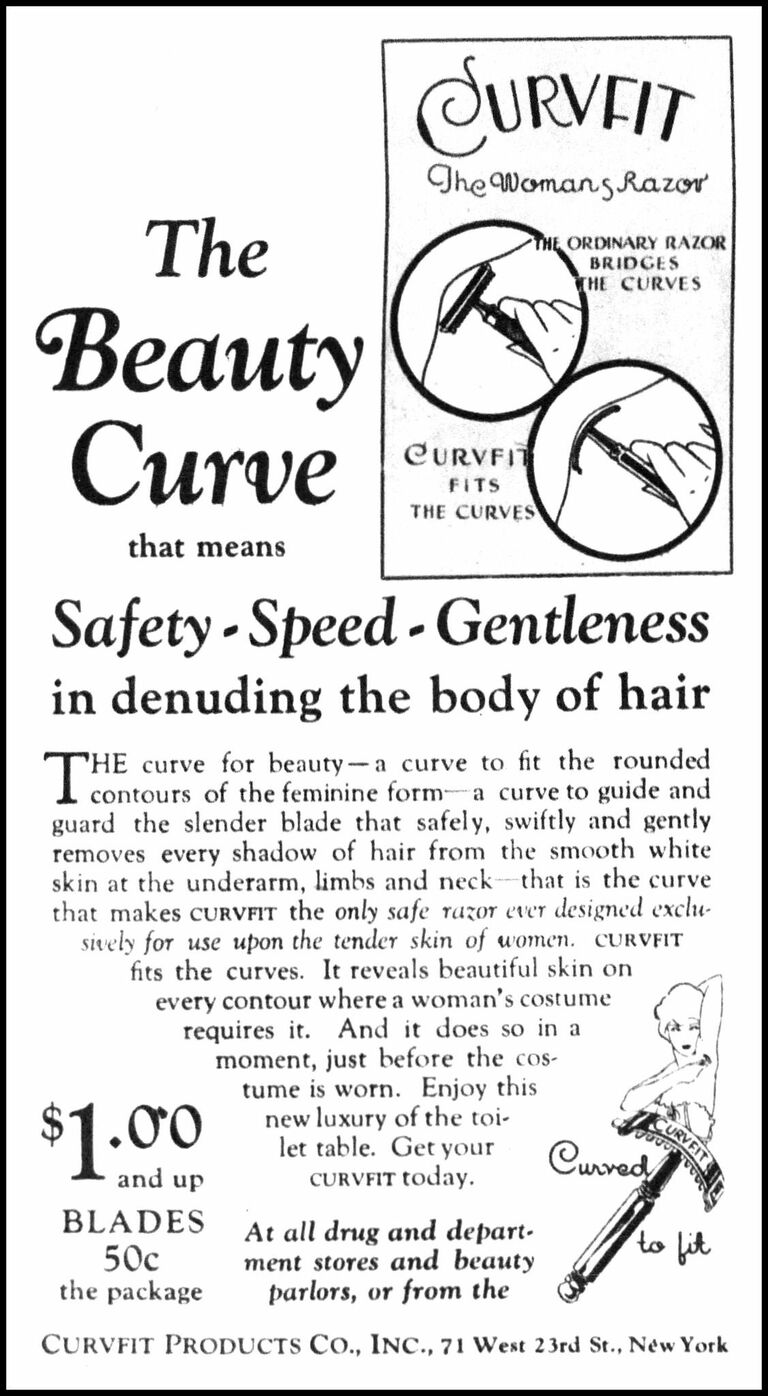 Curvfit advertisements - Wegian WetshavingWegian Wetshaving