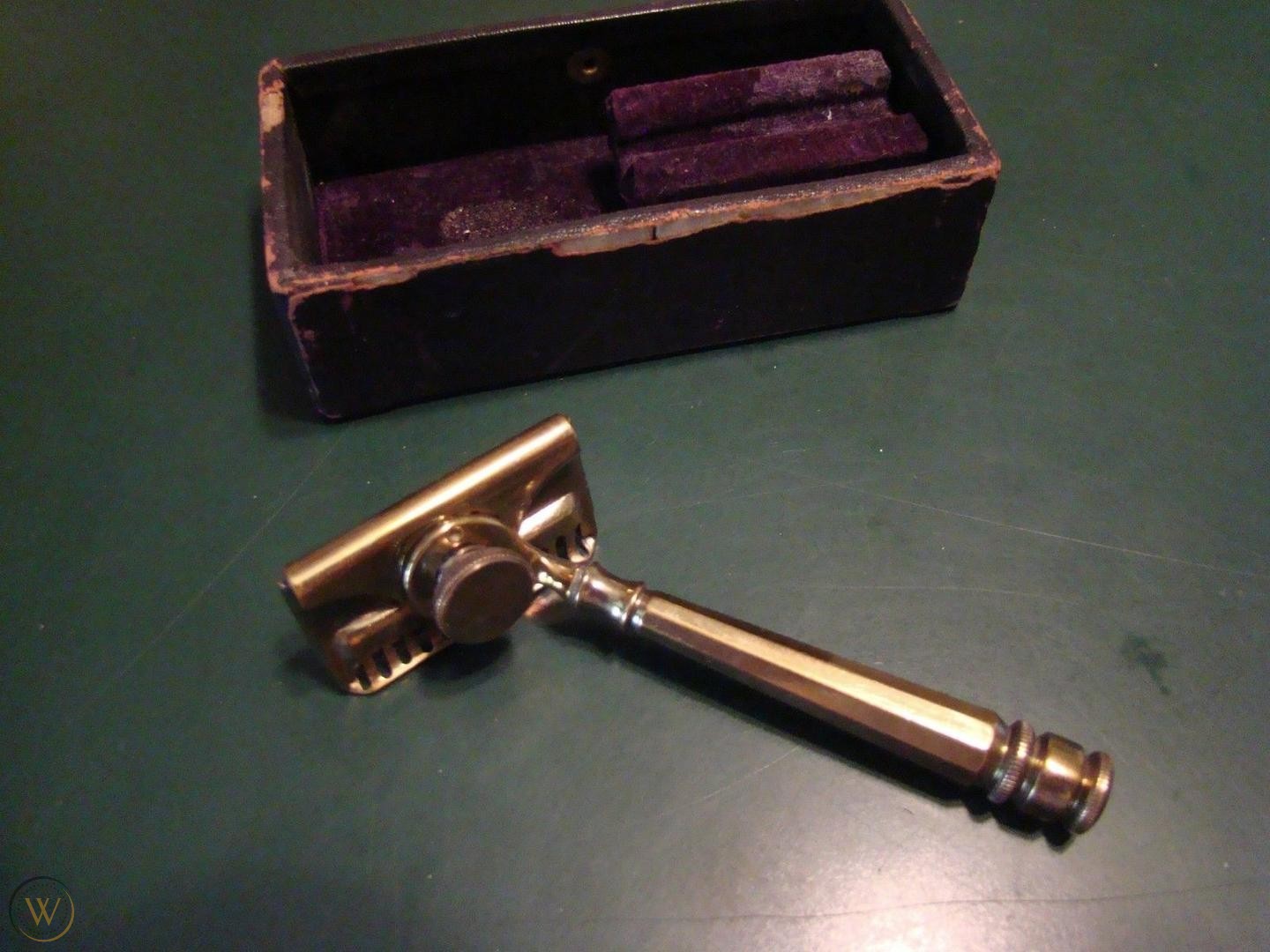 Young Any-Angle Razor, patent and advertisement - Wegian ...