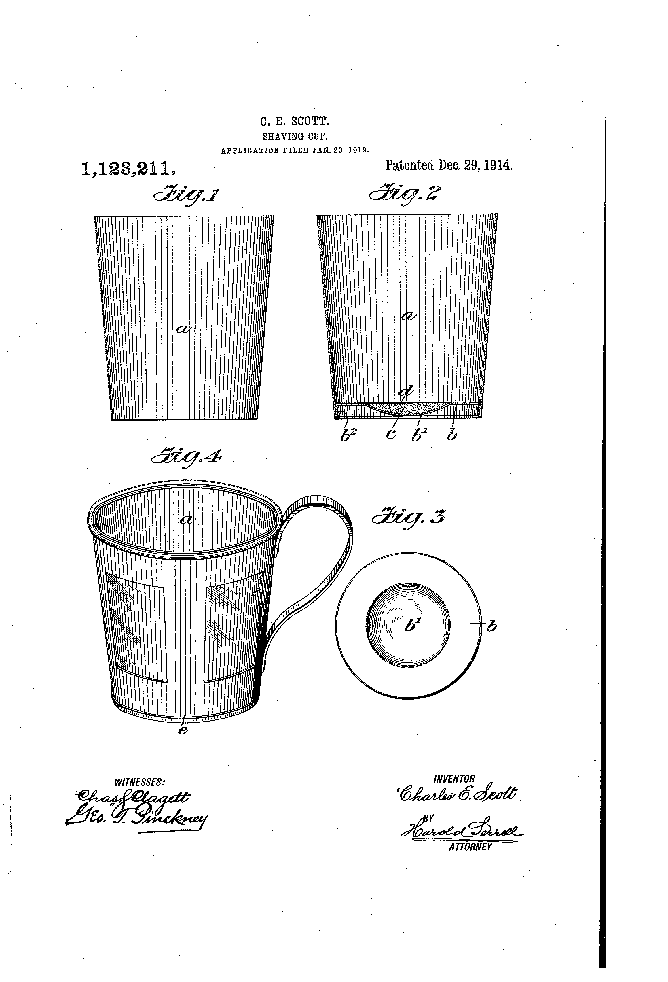 Charles E Scott's disposable shaving cup - Wegian WetshavingWegian ...