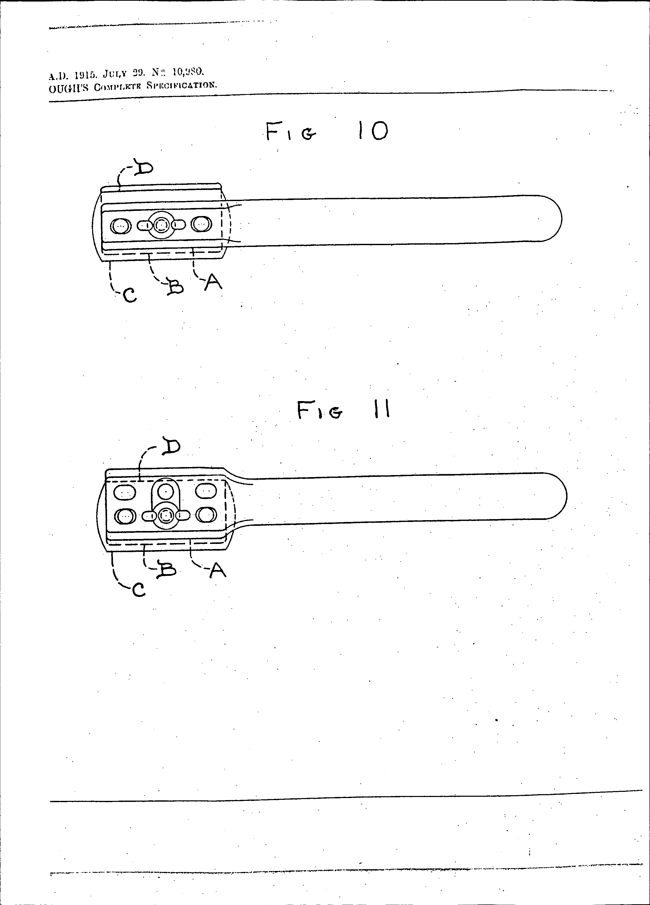 Harry Clough and his improved holder for detachable blades - Wegian ...