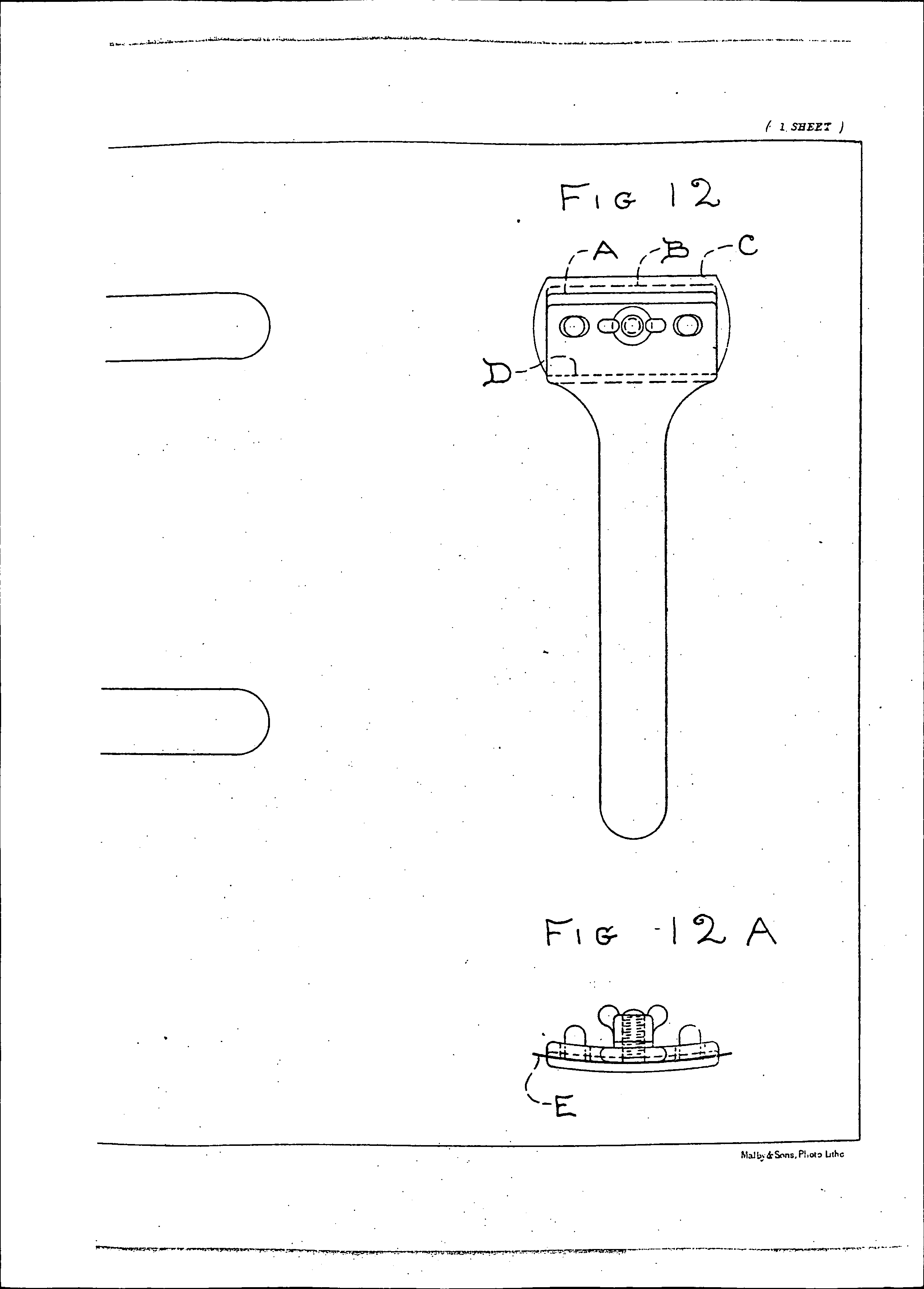 Harry Clough and his improved holder for detachable blades - Wegian ...